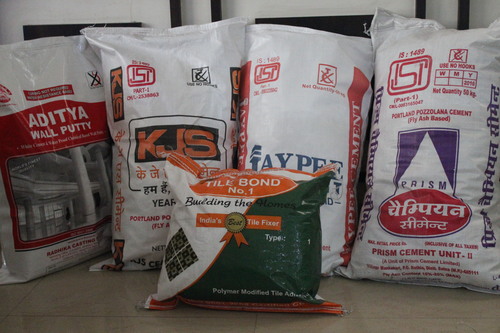 Cement Bags - Cement Bags Manufacturers, Dealers & Exporters